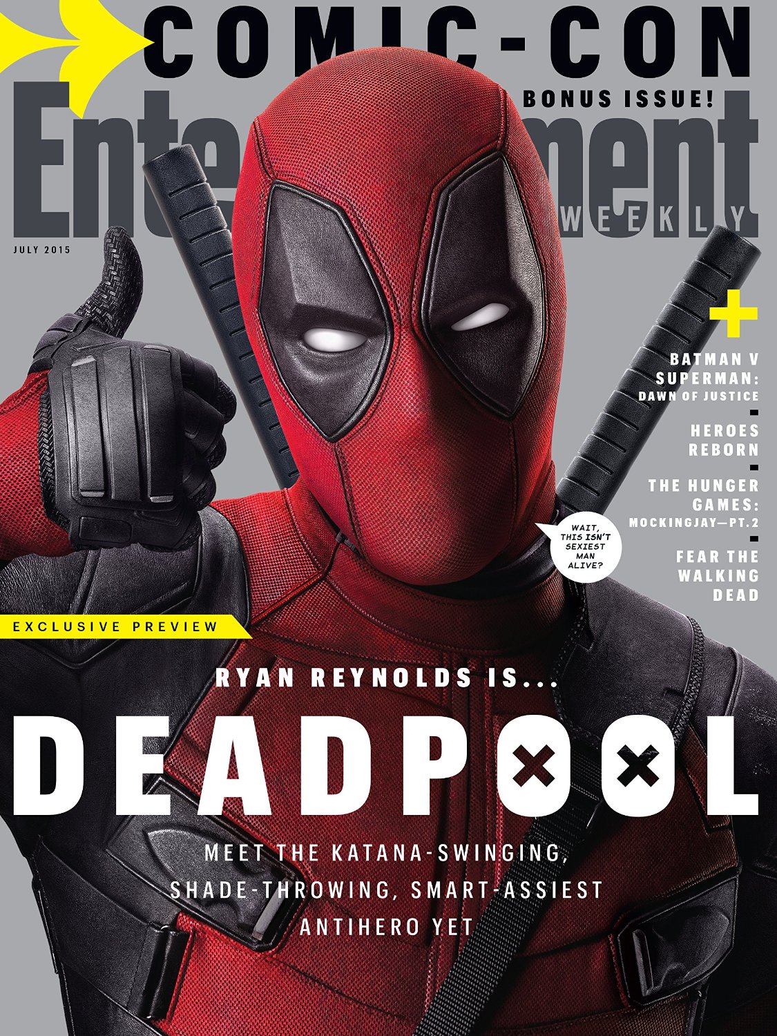 Deadpool já é capa de revista ~ Universo Marvel 616