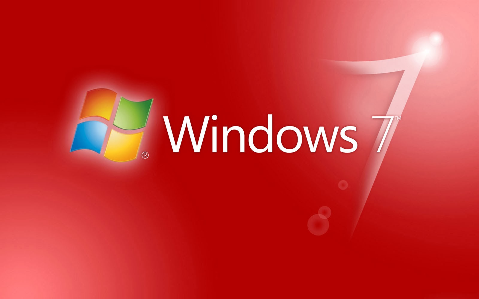 Windows 7 Red Wallpapers - Amazing Picture Collection
