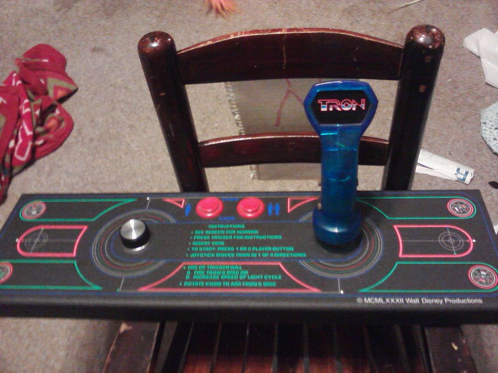 RedWolfJC's Arcade Blog: Tron Control Panel (continued)