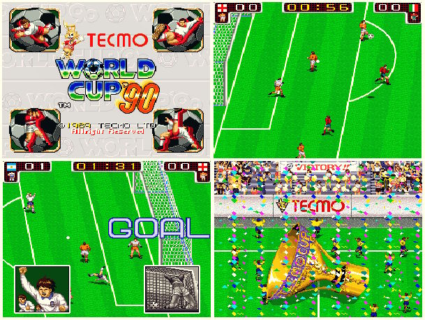 MaMe DiMiTriS Arcade: Tecmo World Cup 90 Arcade Portable