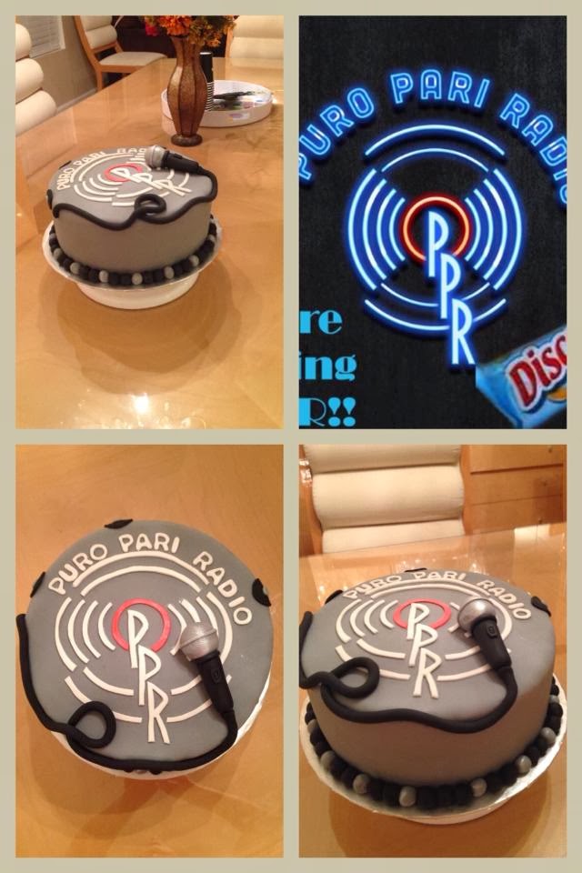 Love to Bake!: Radio Logo Cake