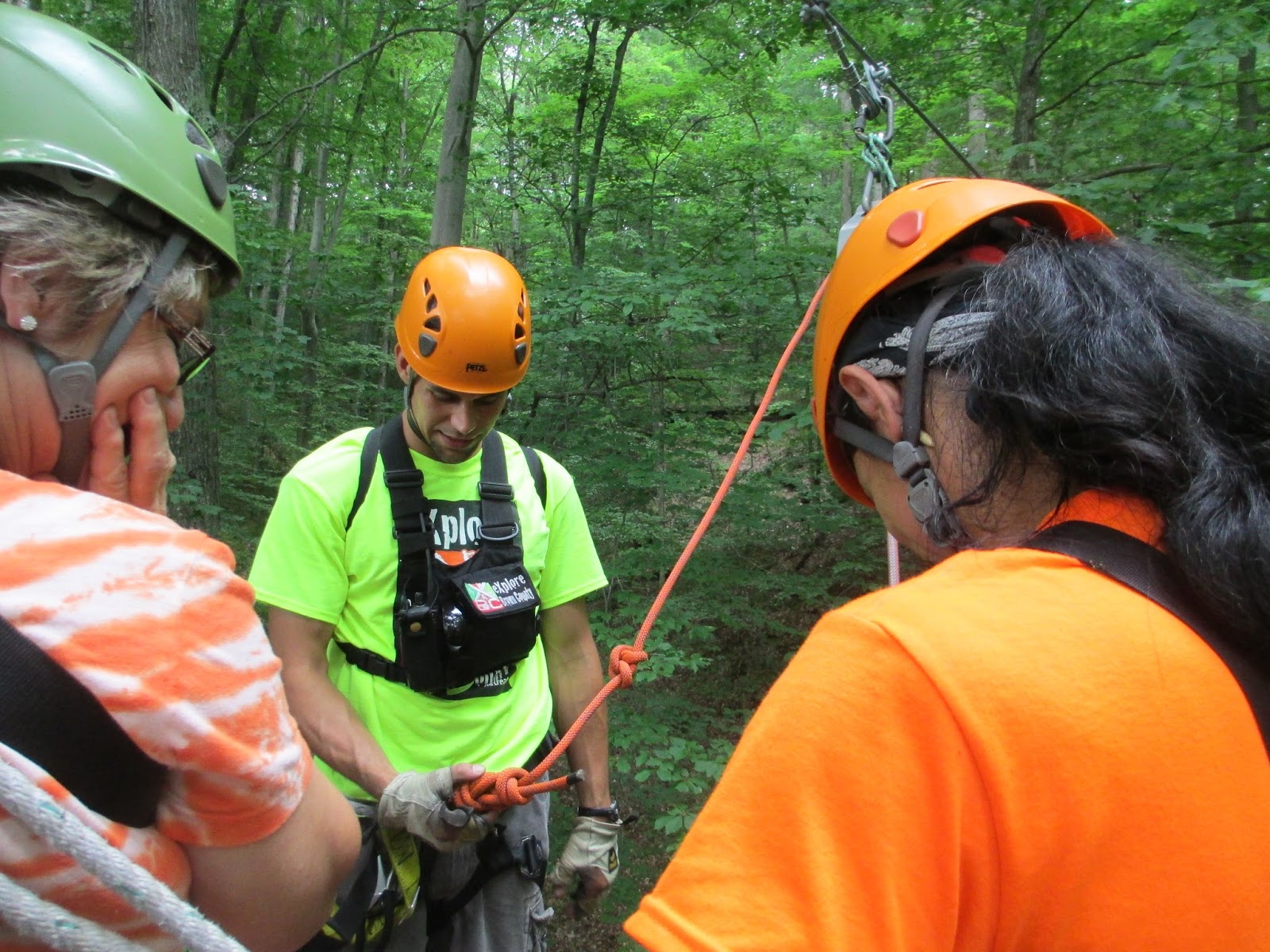 Ziplining Across the USA: Thursday July 4 Explore Brown County Zip Line