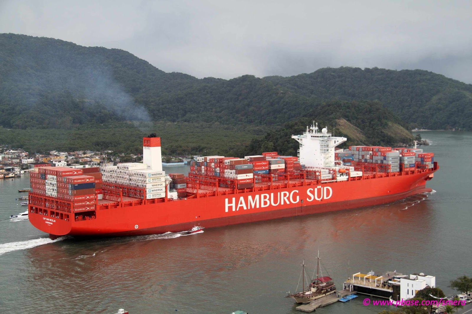 Santos Shiplovers: M/S Cap San Marco / LXCQ - 2o navio classe Cap San ...