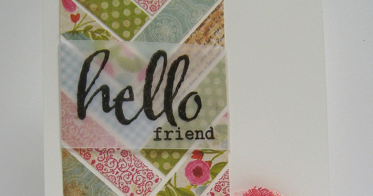 Sending Hugs: Hello Friend