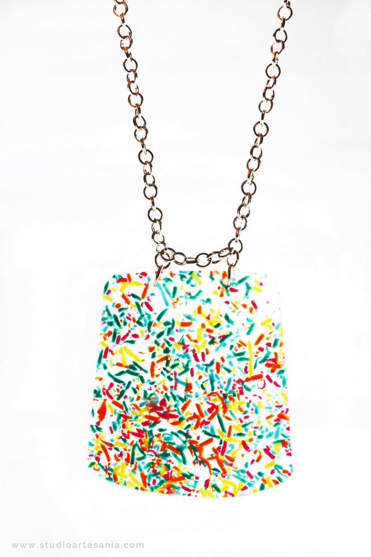 DIY Translucent and colorful polymer clay jewelry - STUDIO ARTESANIA