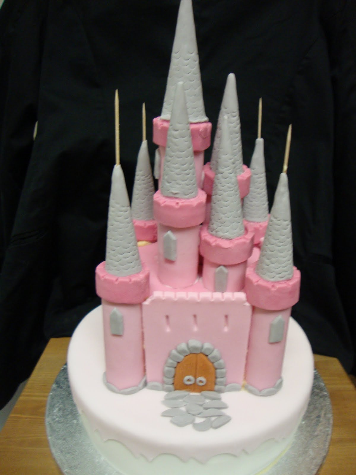 Custom Cake Art: How To Make a Fairy Tale Castle Birthday Cake