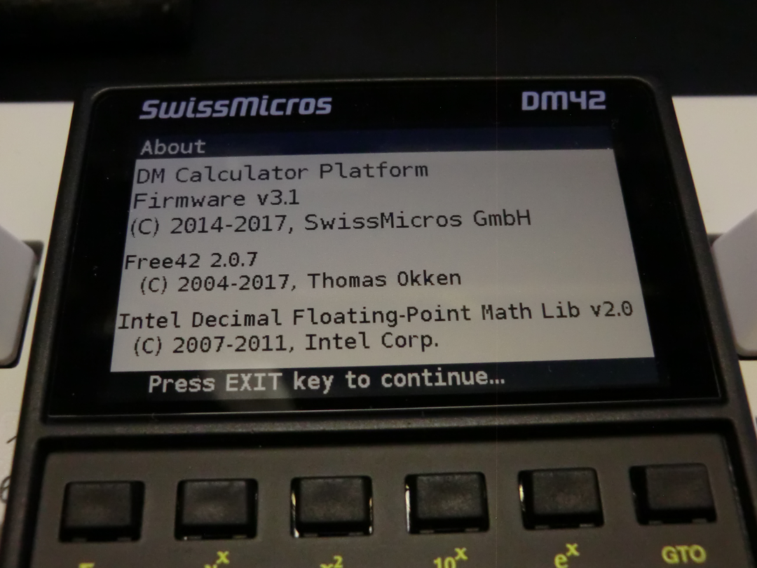 メモがわりのブログ: SwissMicros DM42のfirmware update (w/ dfu-util)