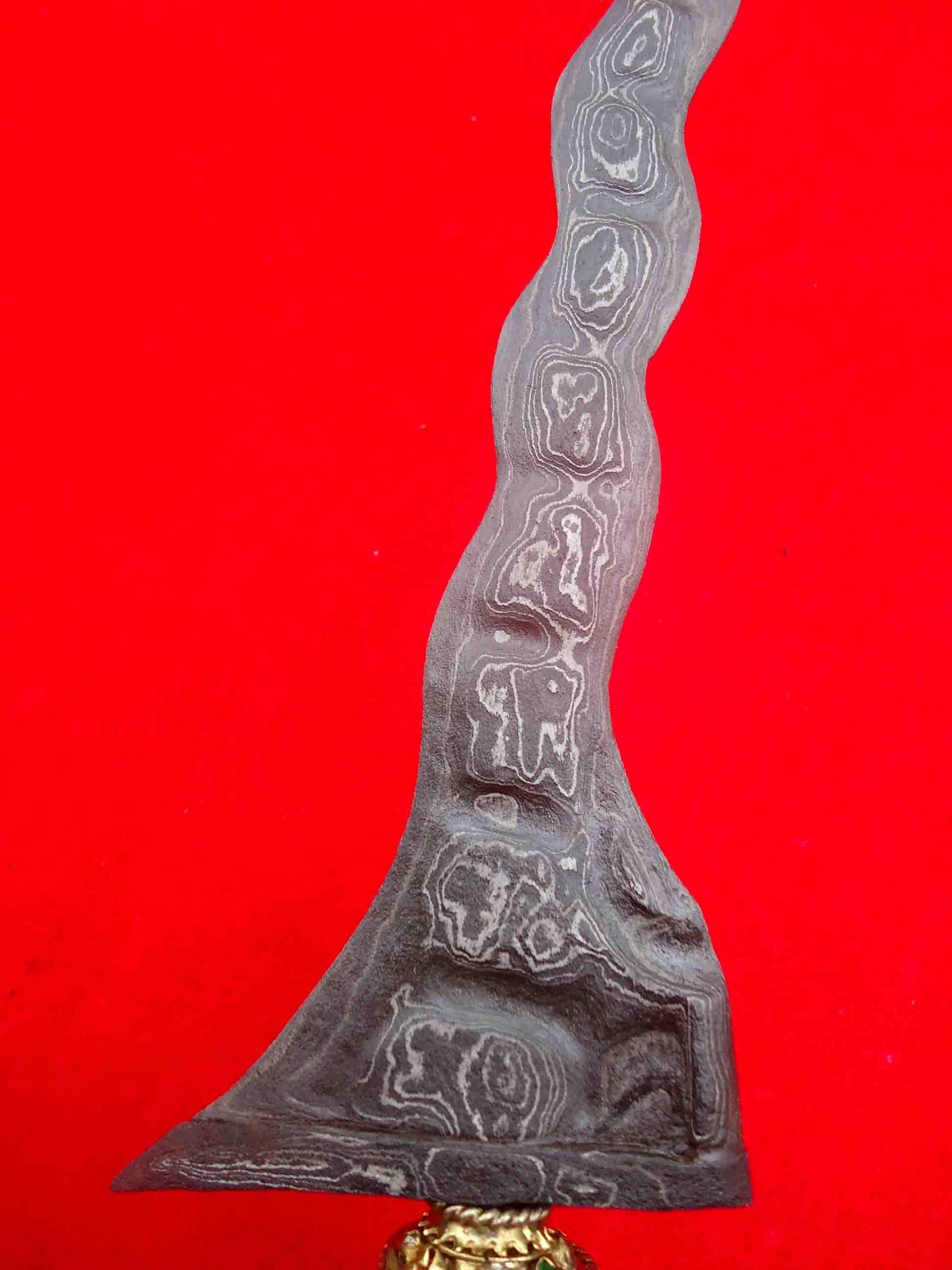 Keris Kalawijan Luk 21 Luk Pamor Wulan-wulan | Jagad Keris Pusaka ...