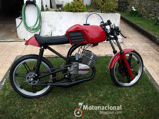 Motonacional | Clube de Motorizadas Nacionais: Sachs V5 Racing Cafe Racer