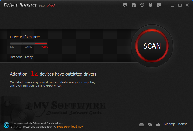 IObit Driver Booster Pro 1.2.0.477 Full License - Software32