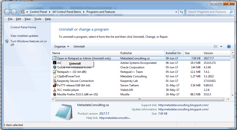 Metadata Consulting [dot] ca: How to Add an "Open With Notepad As ...