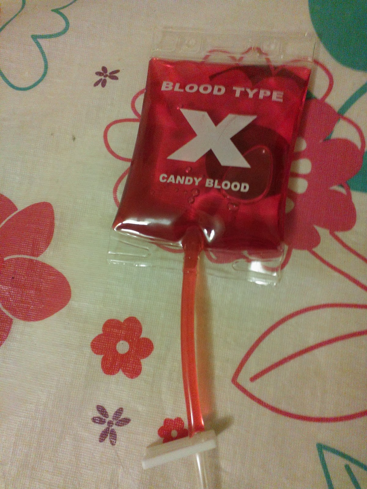 Snax-on: Candy Blood Bag