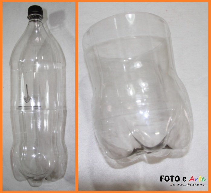 Foto e Arte: Garrafas pet e suas possibilidades