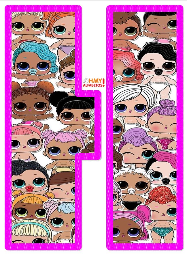 Abecedario de LOL Surprise Bebés. LOL Surprise Baby Alphabet. - Oh my ...