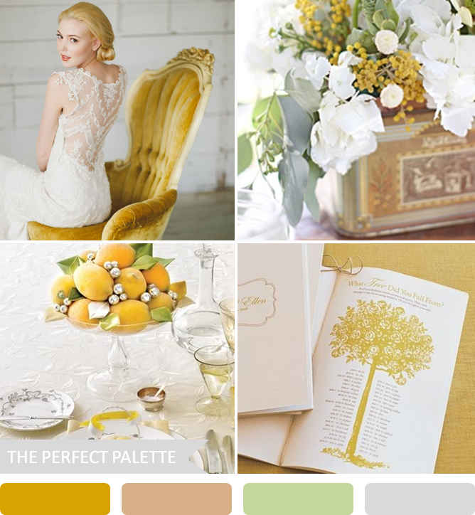 Party Palette | Mustard, Latte + Sage | The Perfect Palette