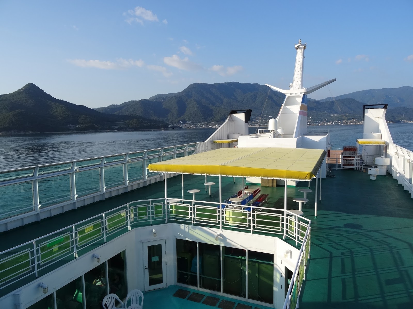 WEBS OF SIGNIFICANCE: Scenic views from a ferry sailing on the Seto ...