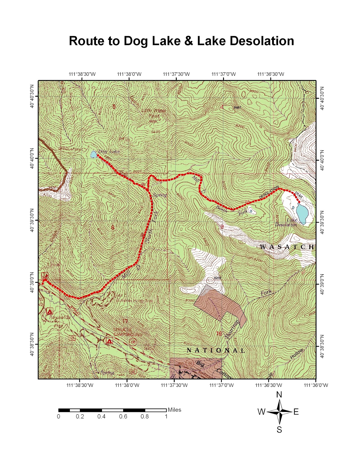 Mark's Hikes and Treks: Dog Lake & Lake Desolation