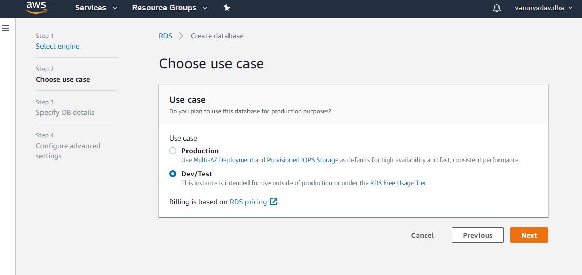 Oracle Database Commands And Practical Examples Aws Create Rds