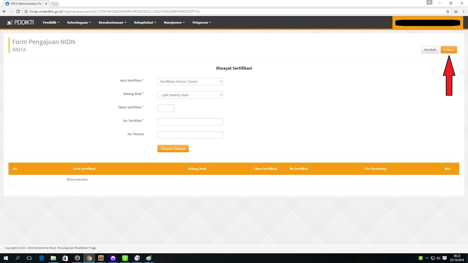 Langkah Mudah Mengajukan Nomor Registrasi Dosen untuk Kategori NIDN di ...