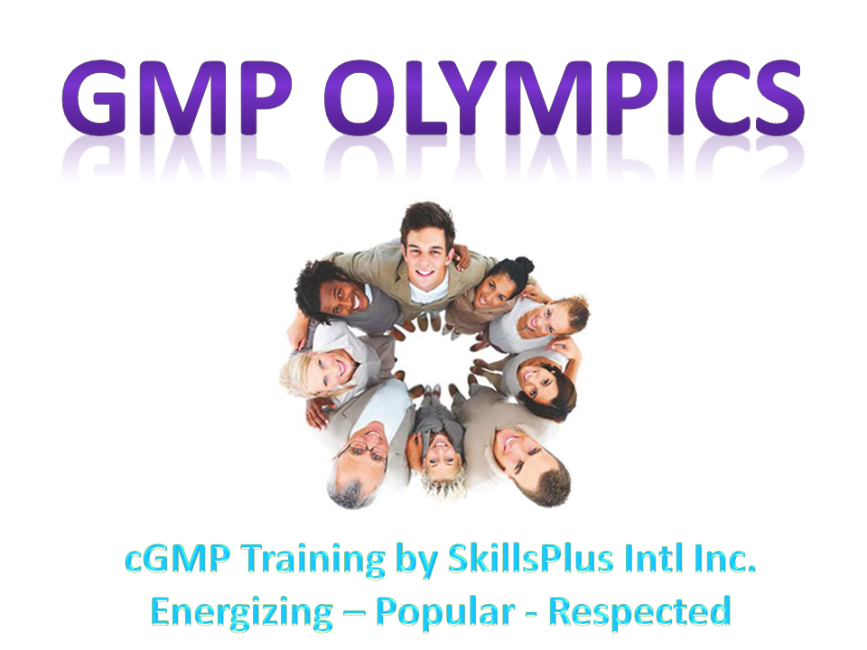 GMP Olympics Annual Update - cGMP Training | SkillsPlus International Info