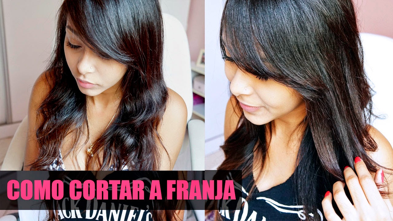 Fernanda Calheiros | BLOG: 3 maneiras de cortar franja diagonal sozinha