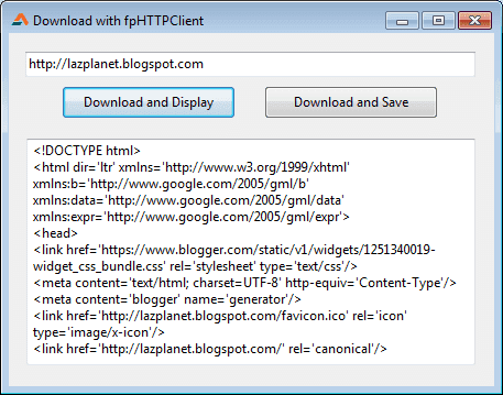 How to Get Contents of a URL (in 2 Ways) | LazPlanet