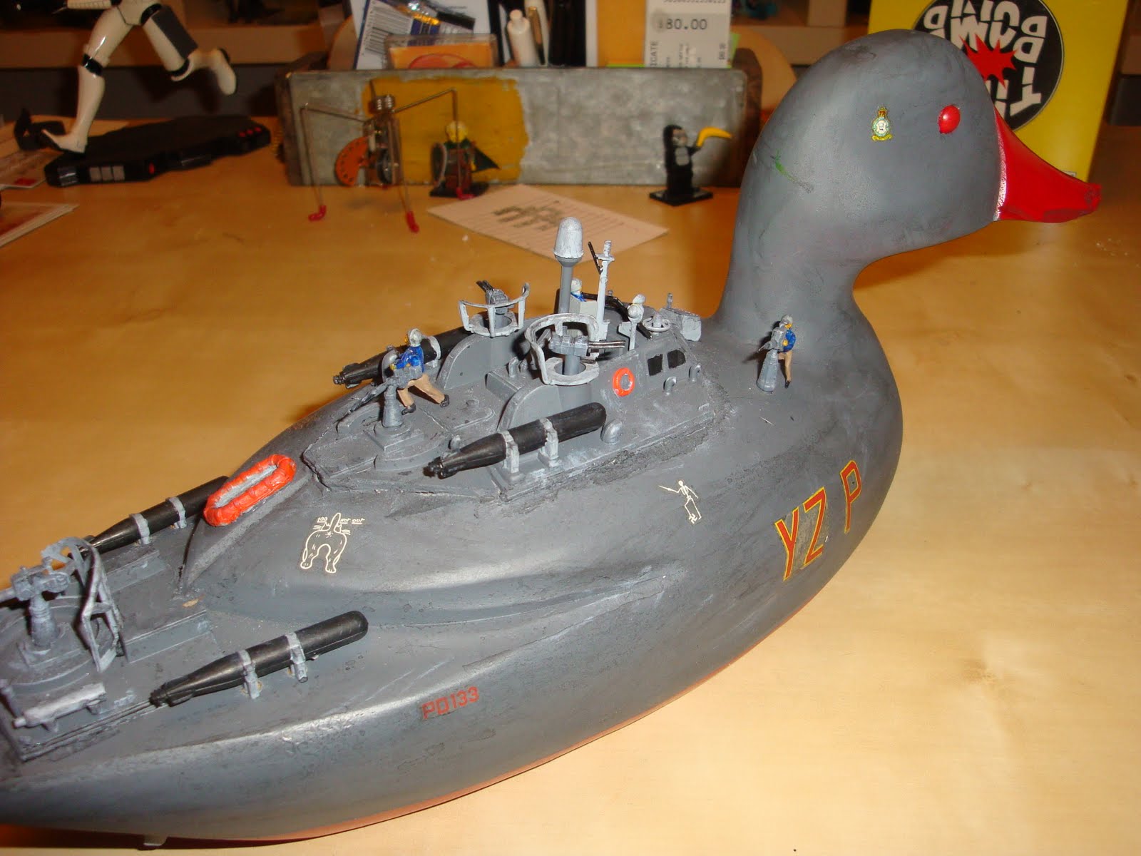 Newest Custom Piece British Torpedo Boat