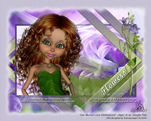 Magical Gimp-Tutorial: "Flowers" (Gimp Tutorial)