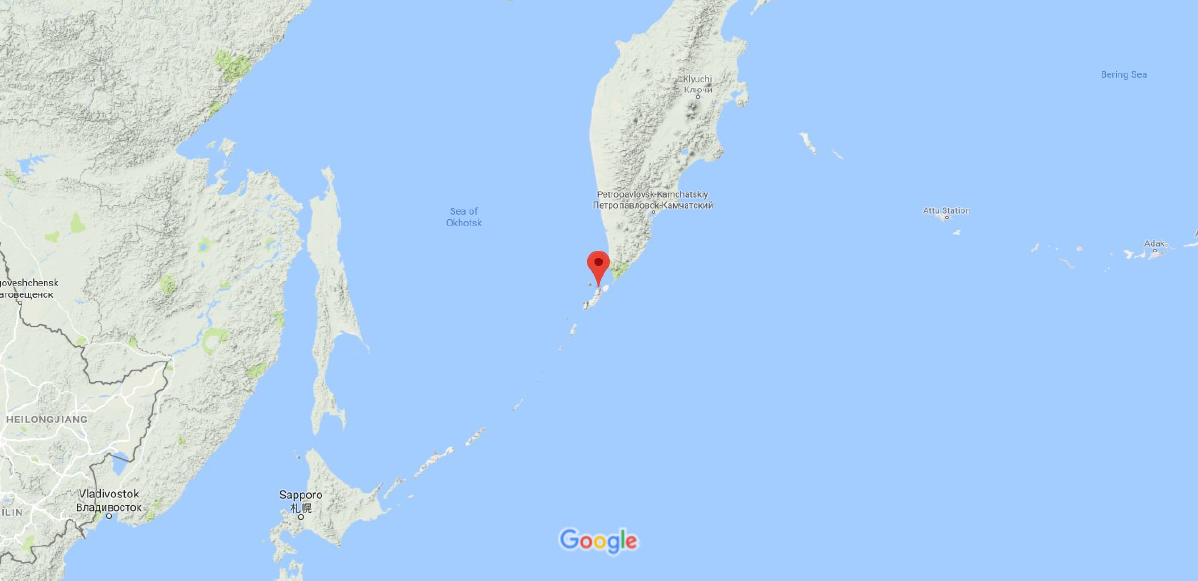 Sciency Thoughts: Eruption on Mount Ebeko.