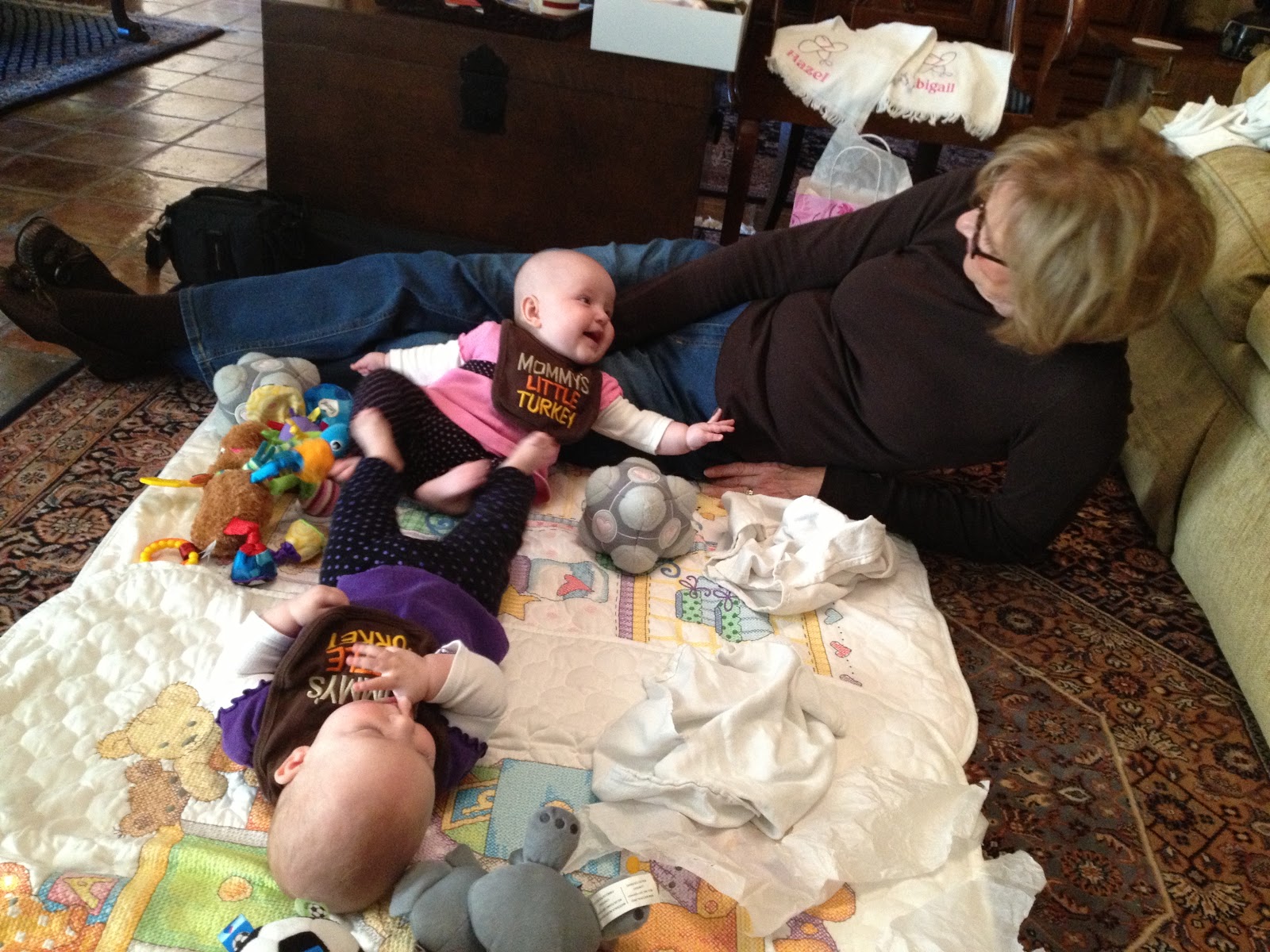 The Pair of Scates: Twin Turkeys on Thanksgiving