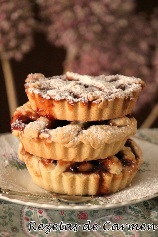 Mini Crostata de fresa