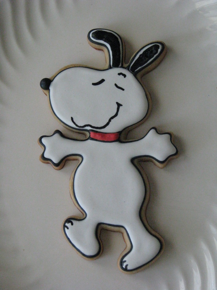 Deb's Cookie Art: SNOOPY COOKIES