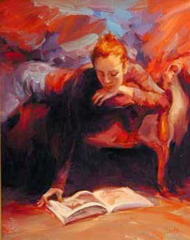 Reading and Art: Elizabeth Locke