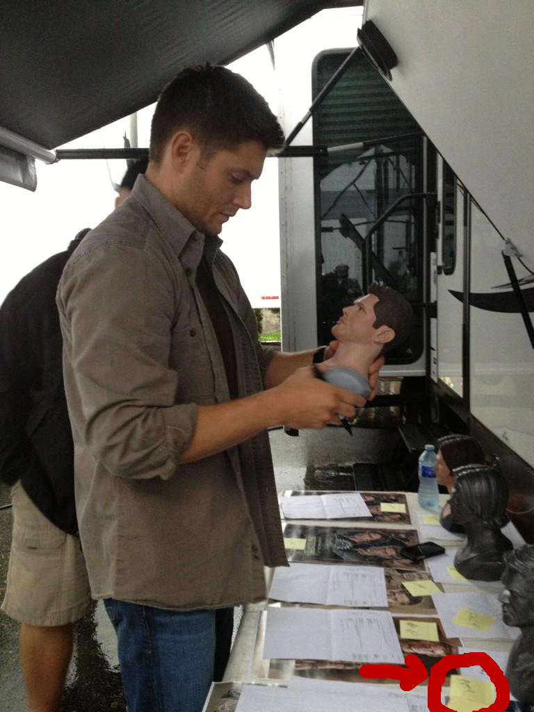 sweetondean: My Dean Winchester bust!