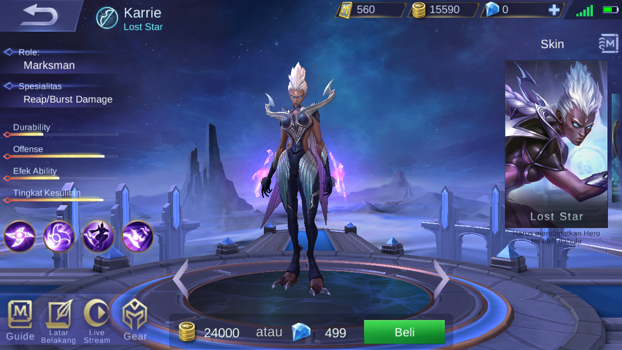 Tips, Build Rekomendasi, Dan Guide Bermain Karrie Mobile Legends - Game ...