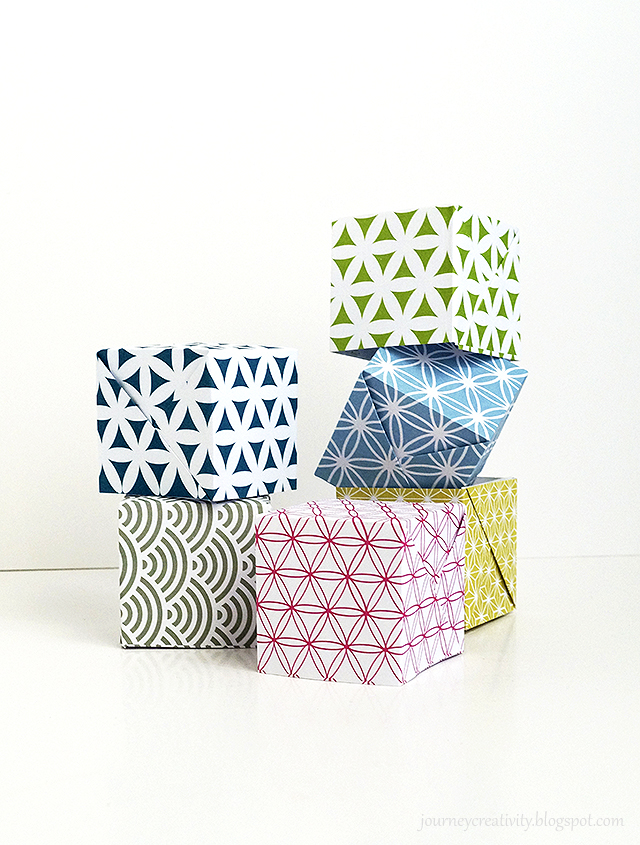 Origami boxes - Journey into Creativity