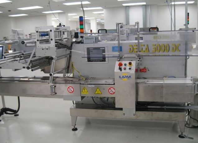 Surplus Solutions LLC: Used ILAPAK Delta 3000 DC Foil Wrapper For Sale