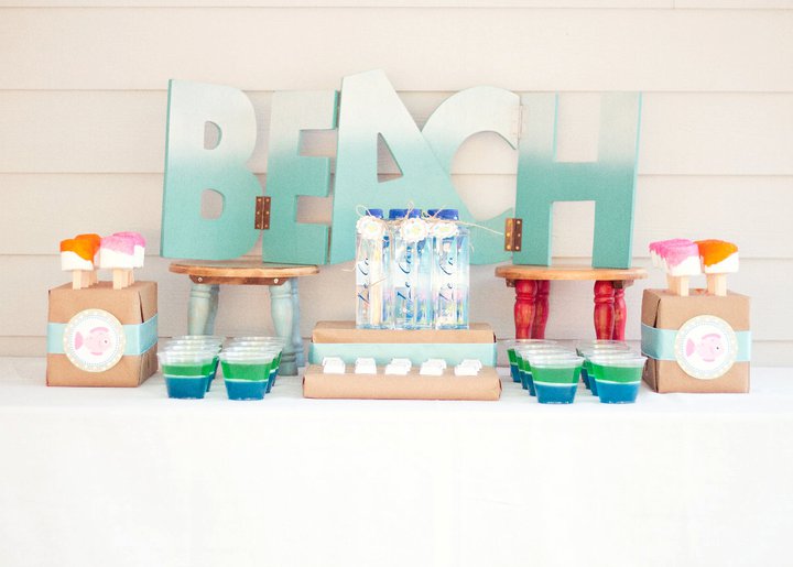 Kara's Party Ideas Summer Splash Beach, Pool Party | Kara's Party Ideas