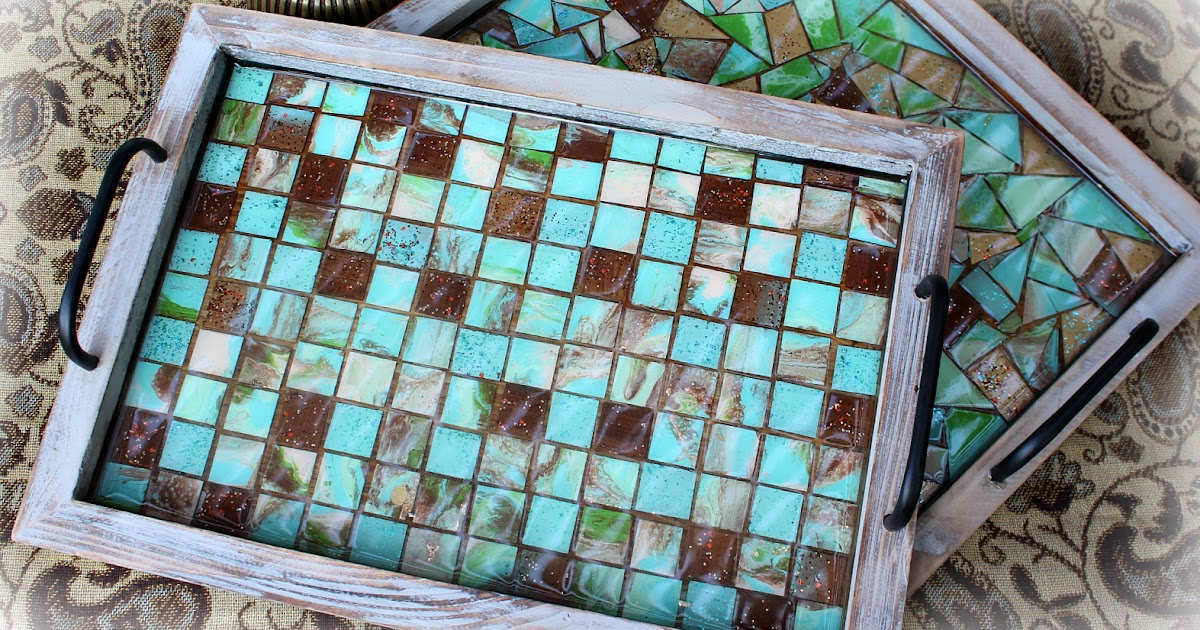 Mark Montano: Cardboard Tile Mosaic Trays DIY