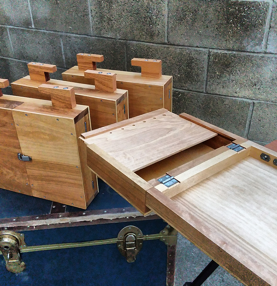 Homemade Pochade Boxes