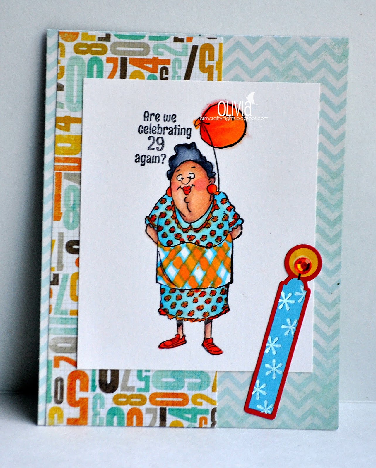 ORM Crafty Nights : Another fun Birthday Card-Art Impressions