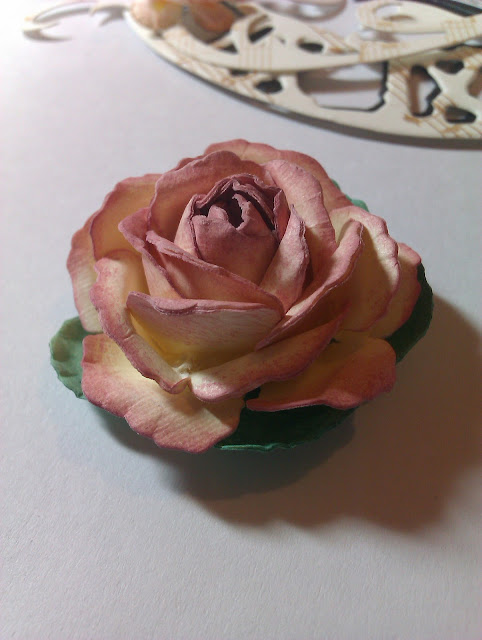 New flower - Beautiful Rose made from Cardstock - Definitely my ...