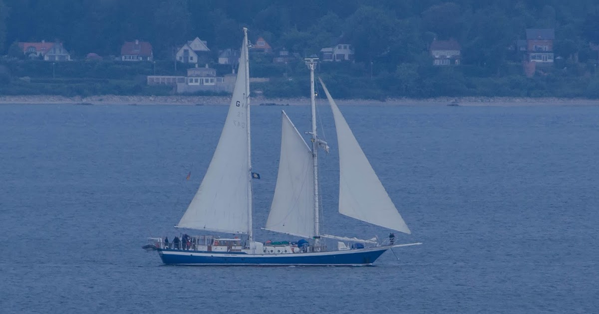 The Things I Enjoy: The German schooner Johann Smidt in Öresund