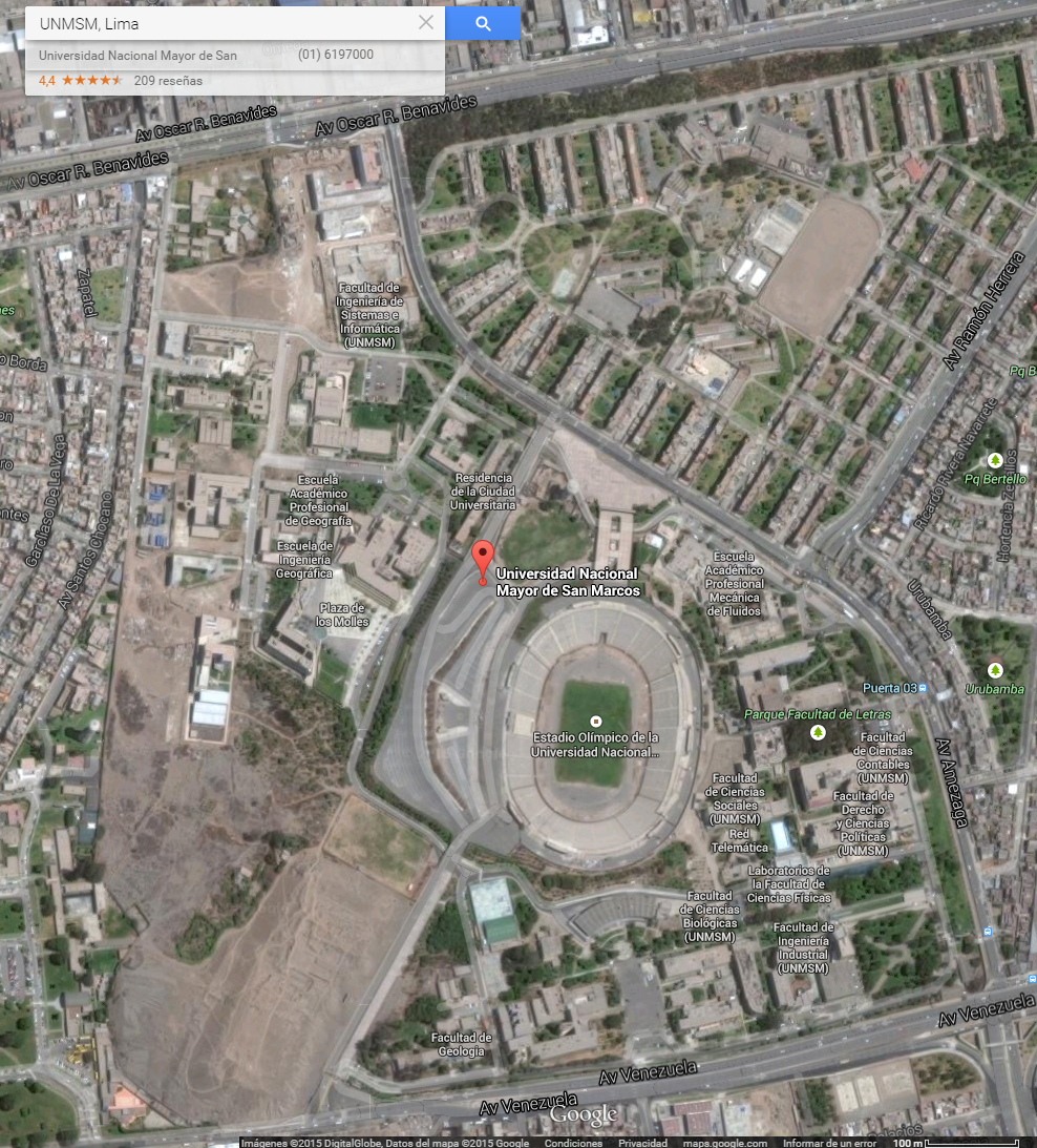 INFRAESTRUCTURA PERUANA: Universidad Nacional Mayor de San Marcos