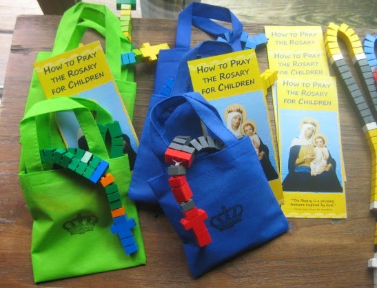 The Recycled Catholic: Lego Rosary Gifts for First Holy Communion and ...
