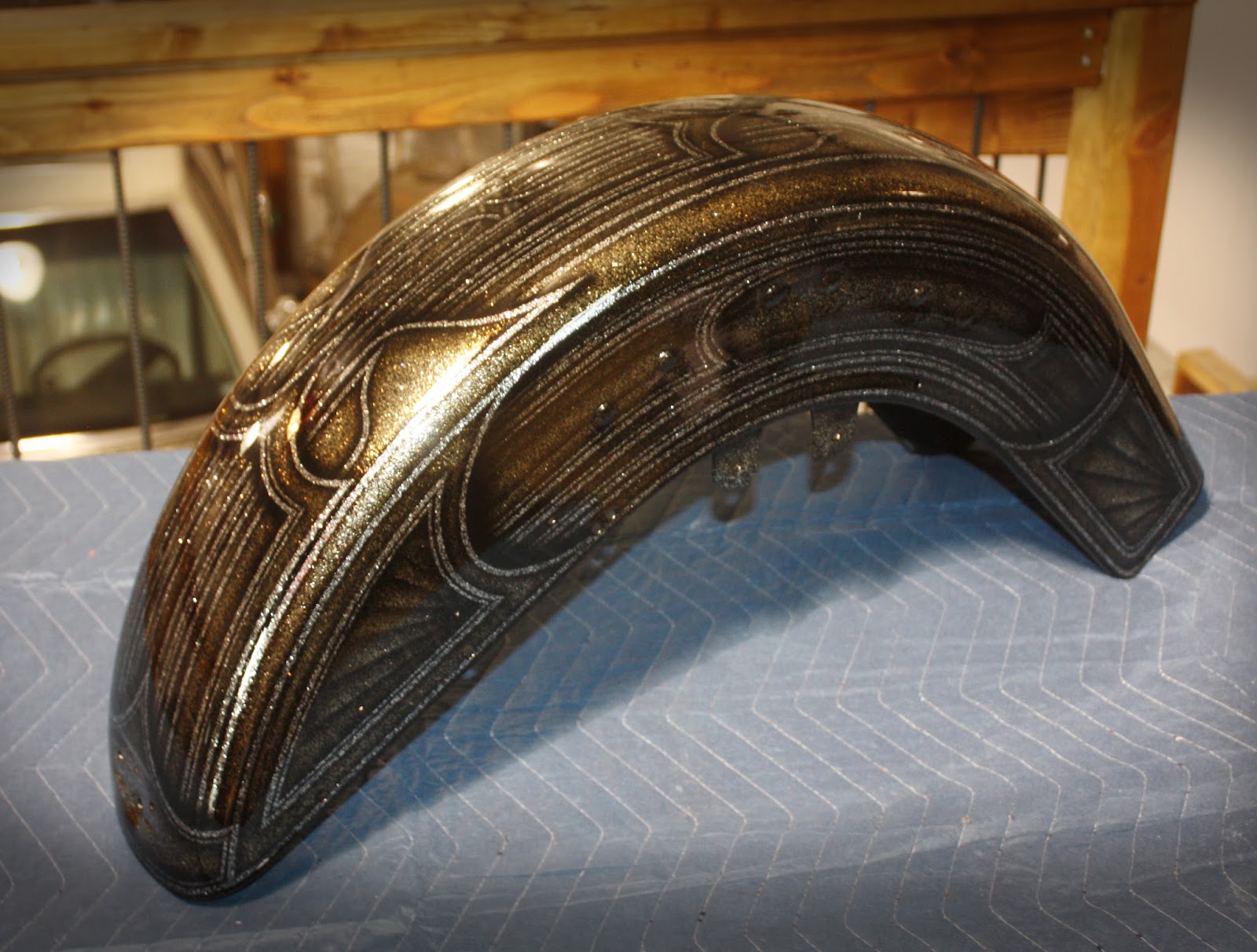 Online Motorcycle Paint Shop: Bronze Metal Flake