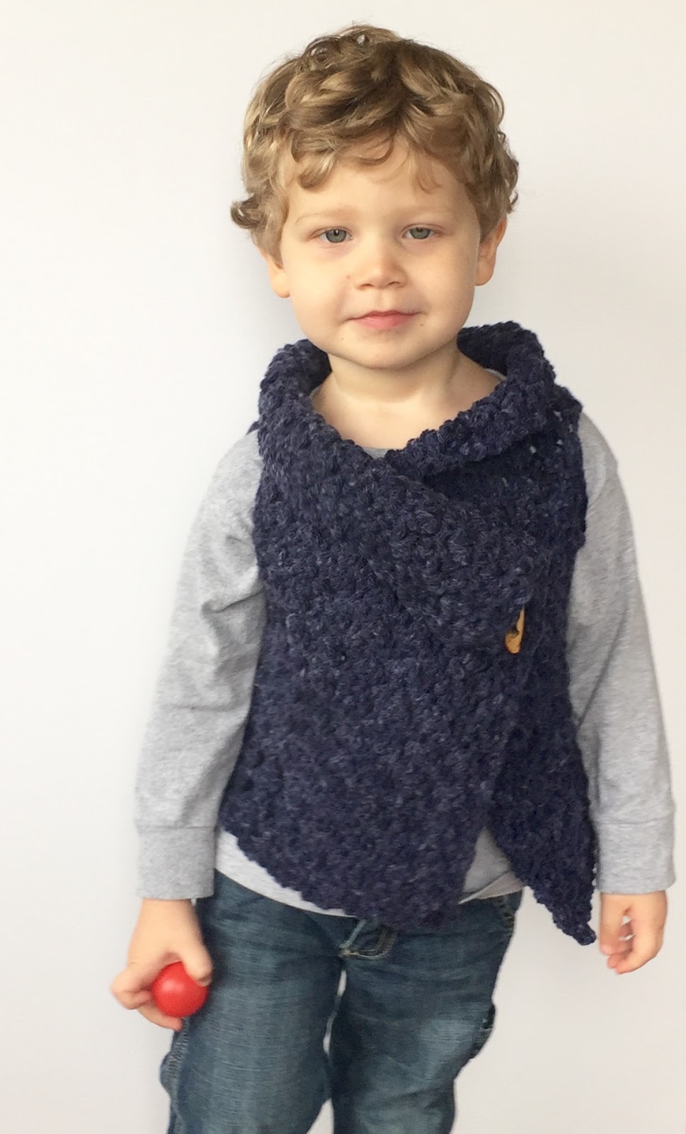 Chunky Vest Crochet Pattern to fit Everyone