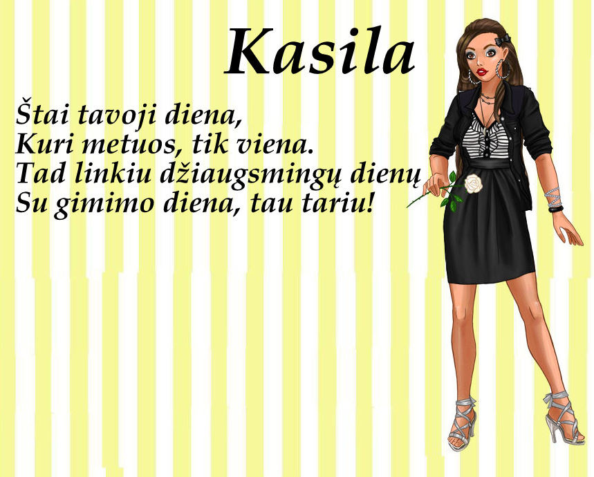 Super Lady.* Blog'as: Su gimimo diena, Vaivor 22