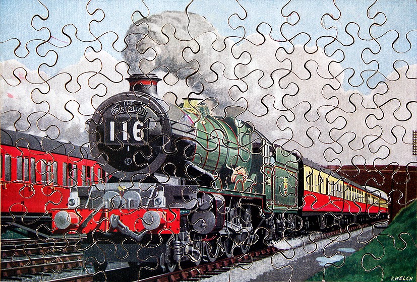 STEAM TRAINS AND JIGSAW PUZZLES: Three Named Expresses