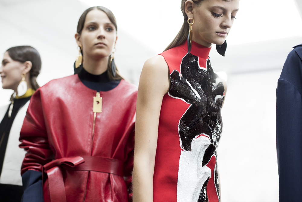 Fashion Runway | Backstage at Marni Spring 2016 by Martina Ferrara ...